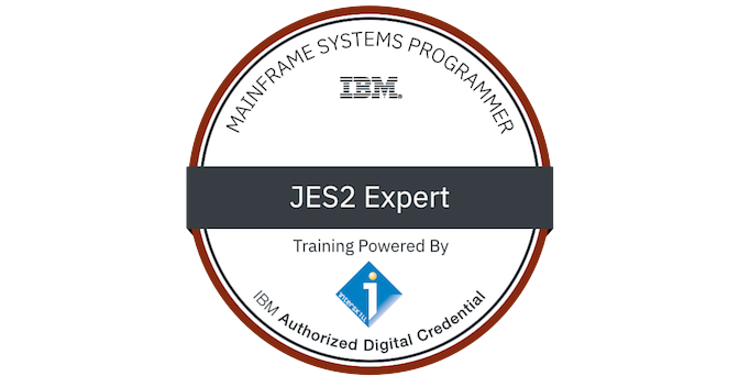 Interskill - Mainframe Systems Programmer – JES2 Expert - Credly