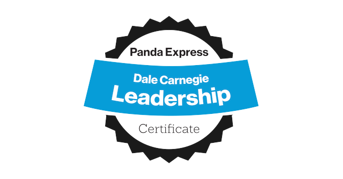 Panda Express: Leadership Certificate - Credly