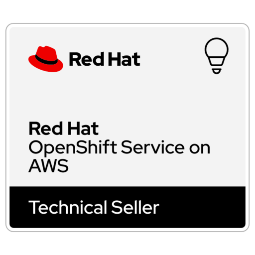 Red Hat OpenShift Service on AWS: Technical Seller - Credly