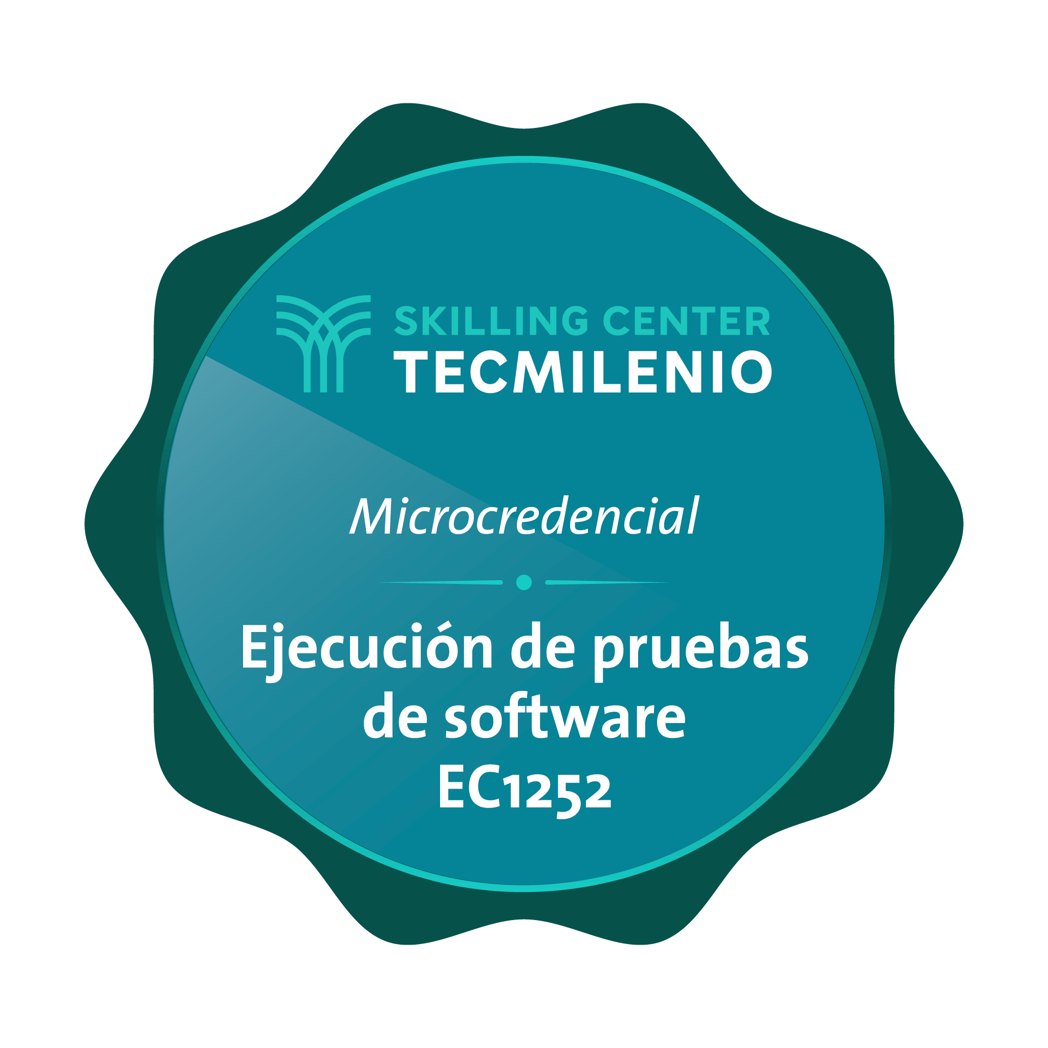Microcredencial Ejecución de pruebas de software EC1252 - Credly