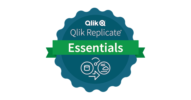 Qlik Replicate Essentials - Credly