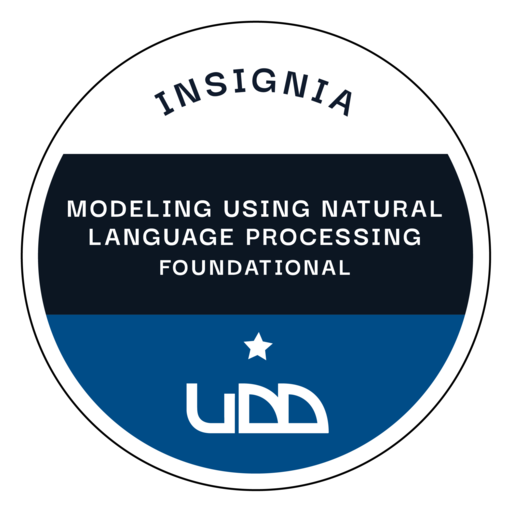 Modeling using Natural Language Processing - Credly