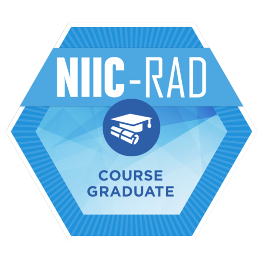 SIIM - NIIC-RAD Course Graduate - Credly