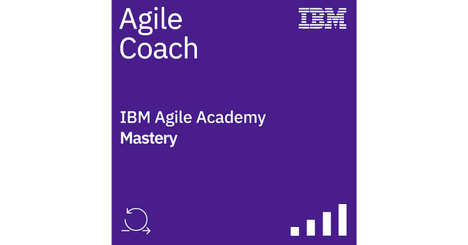 IBM Agile Coach - Credly