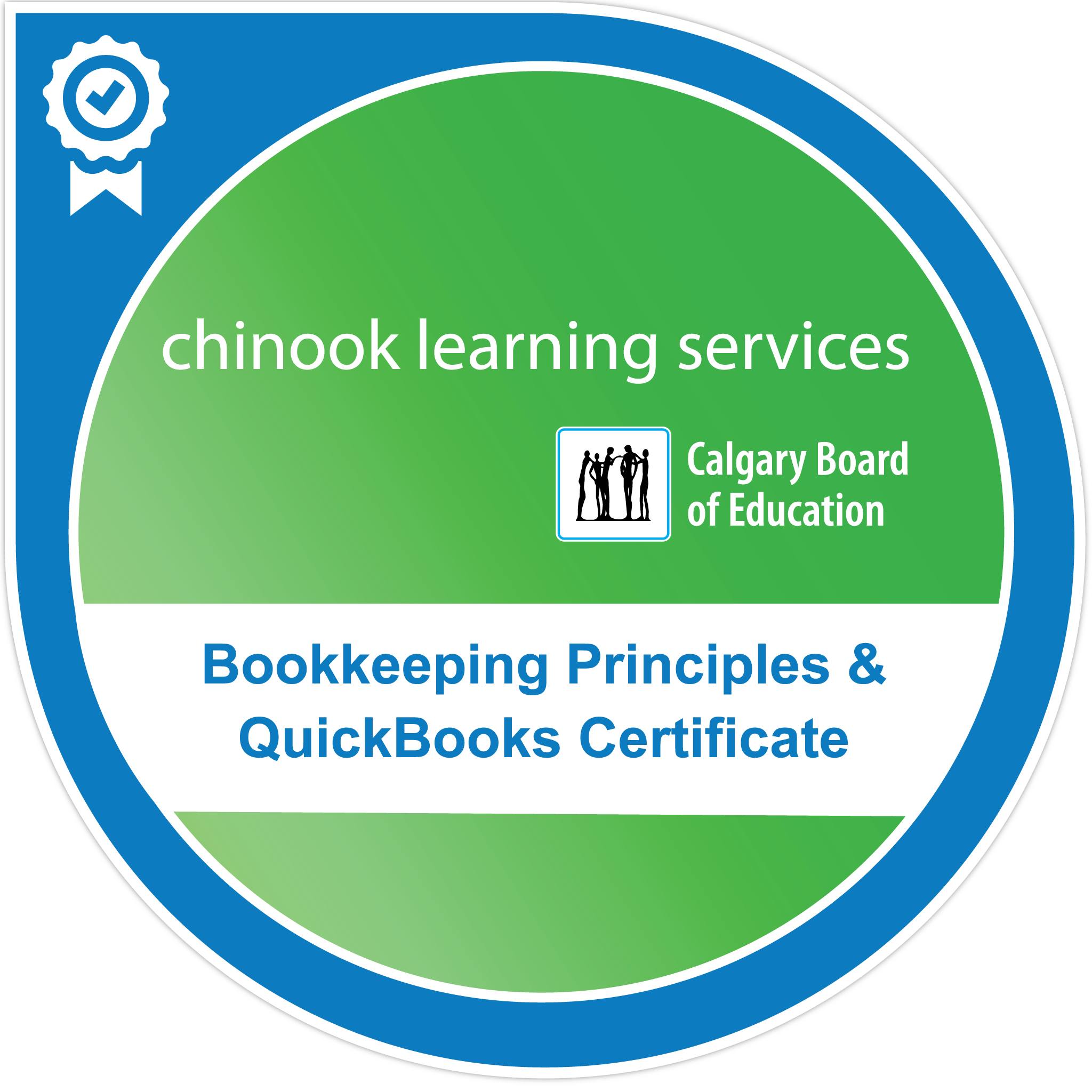 Bookkeeping Principles & QuickBooks Certificate of Recognition - Credly