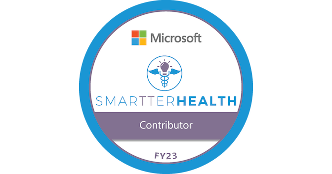 SmartterHealth Contributor - Credly