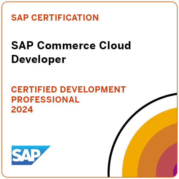 SAP Certified Development Professional - SAP Commerce Cloud Developer ...