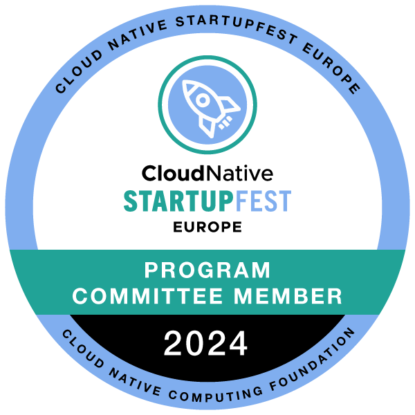 Cloud Native StartupFest Europe 2024 Program Committee Member Badge ...