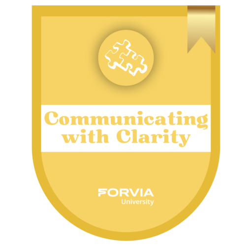 Communicating with clarity - Credly
