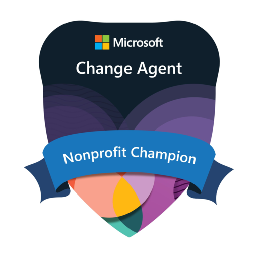 Microsoft Change Agent Nonprofit Champion Badge - Credly