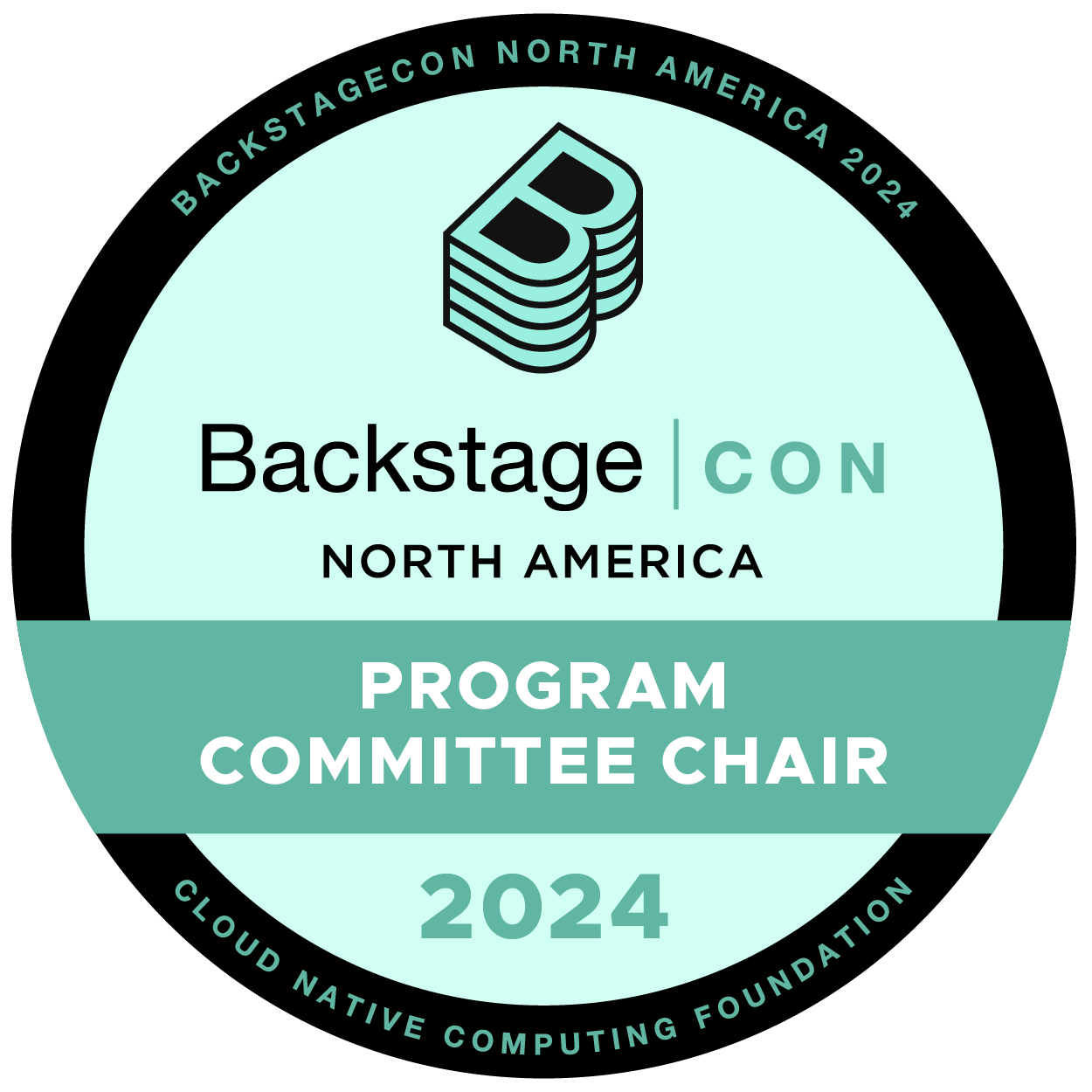BackstageCon NA 2024 Program Committee Chair Badge - Credly