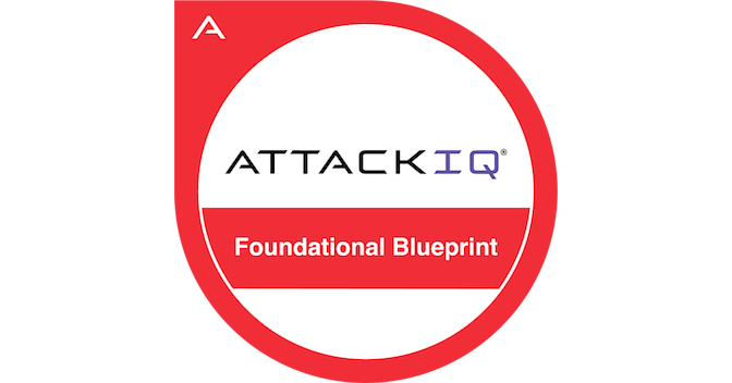 AttackIQ Foundational Blueprints - Credly