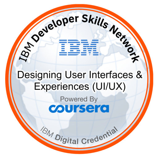 Designing User Interfaces and Experiences (UI/UX) - Credly