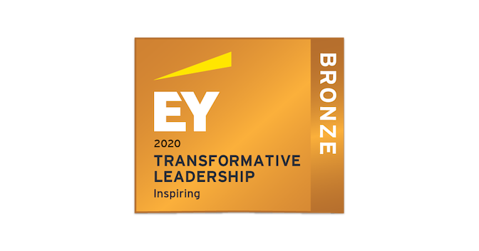 EY Transformative leadership - Inspiring - Bronze (2020) - Credly