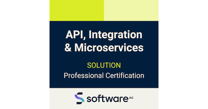 Software AG API, Integration and Microservices Solution Professional ...
