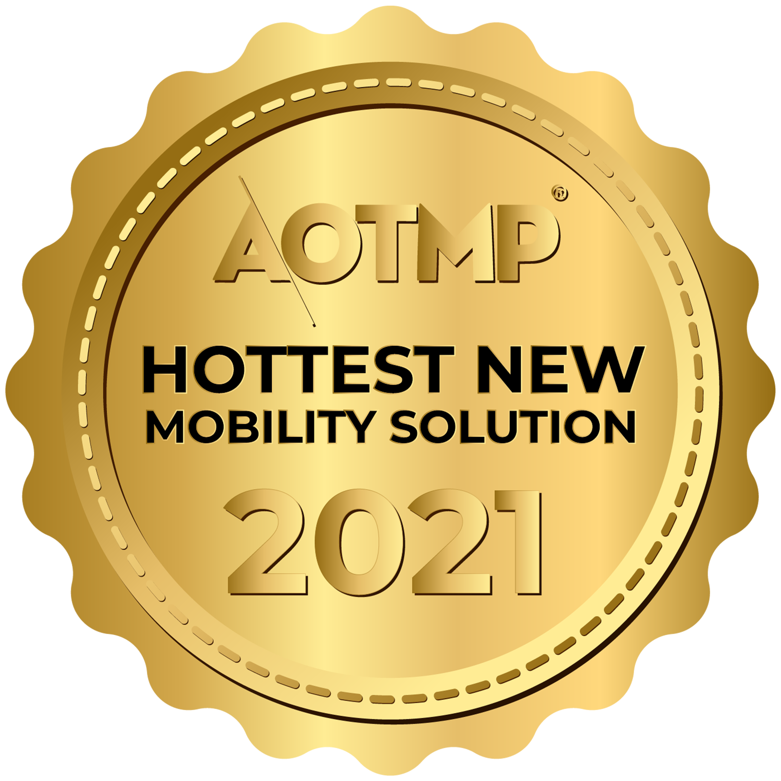 AOTMP® 2021 Hottest New Mobility Solution of the Year - Credly