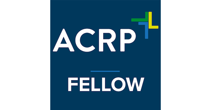 Fellow of the Association of Clinical Research Professionals - Credly