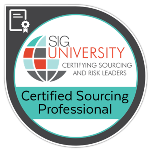 SIG University - Certified Sourcing Professional (CSP) - Credly