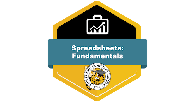 Spreadsheets: Fundamentals - Credly