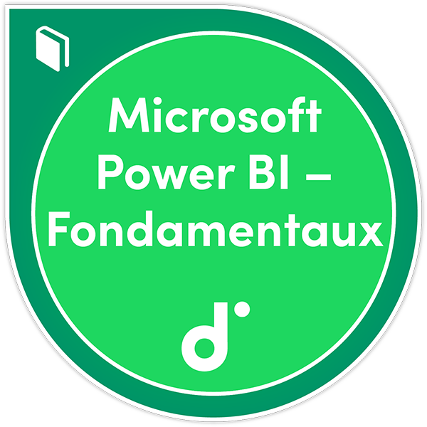 Participation au cours: Microsoft Power BI – Fondamentaux - Credly