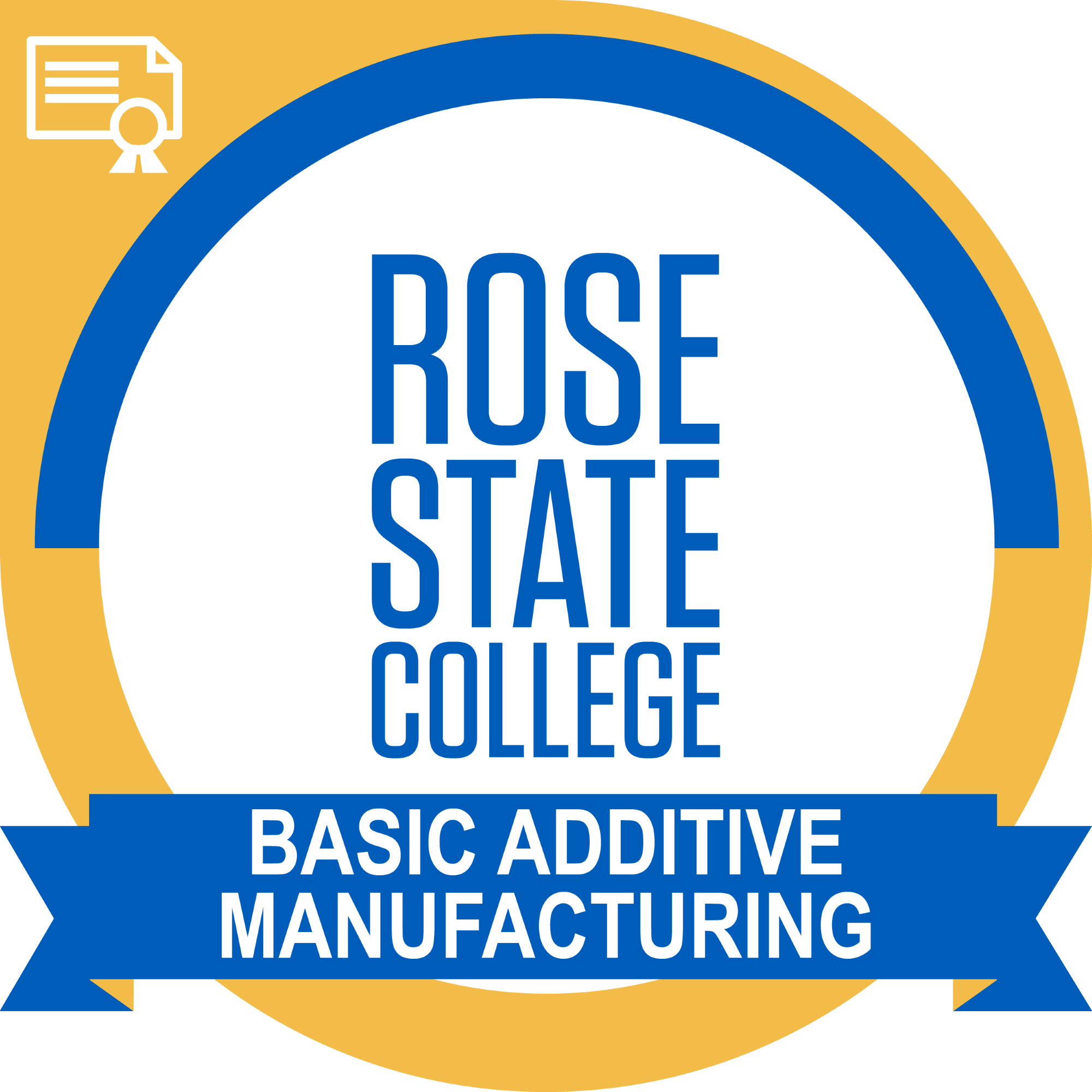 Basic Additive Manufacturing - Credly