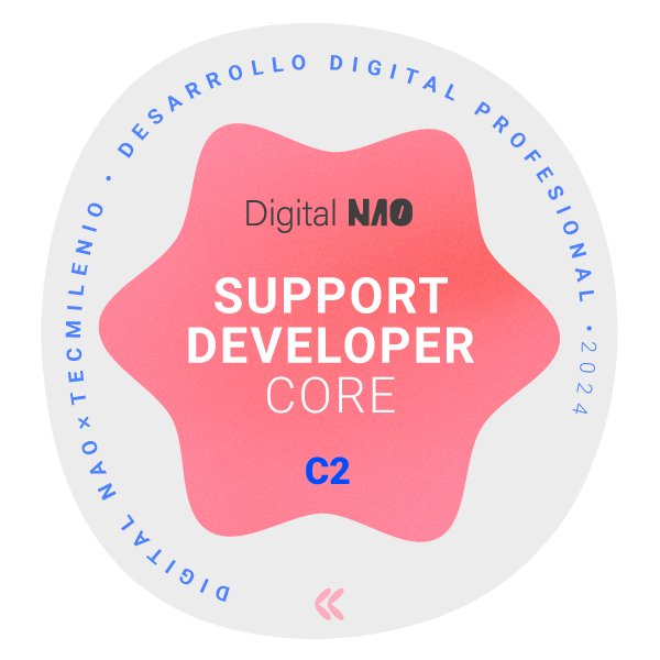 Support Developer Core - Credly