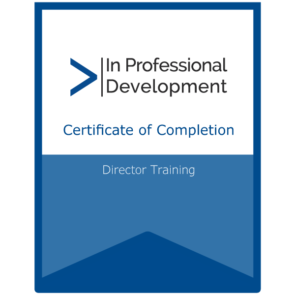 Bespoke Director Training - Credly