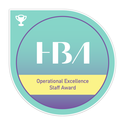 HBA Staff Operational Excellence Award - Credly