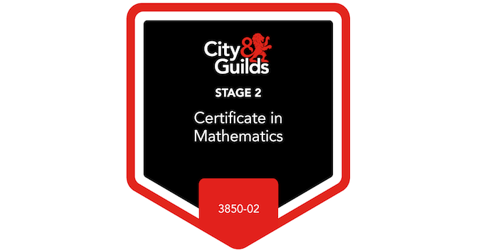 Stage 2 Certificate in Mathematics 3850-02 - Credly