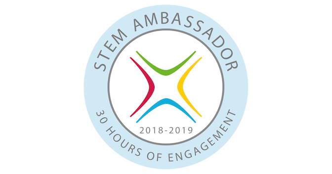 STEM Ambassador 30 hours of engagement 2018/2019 - Credly