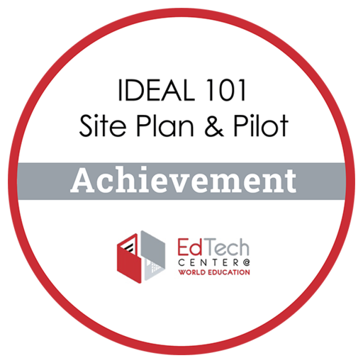 IDEAL 101 Site Plan and Pilot - Credly