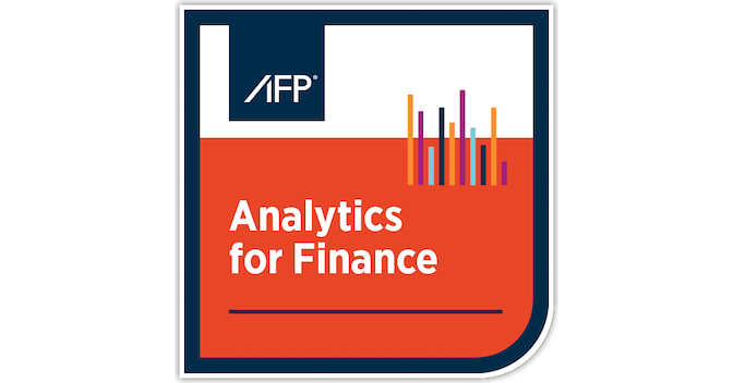 Analytics for Finance - Credly