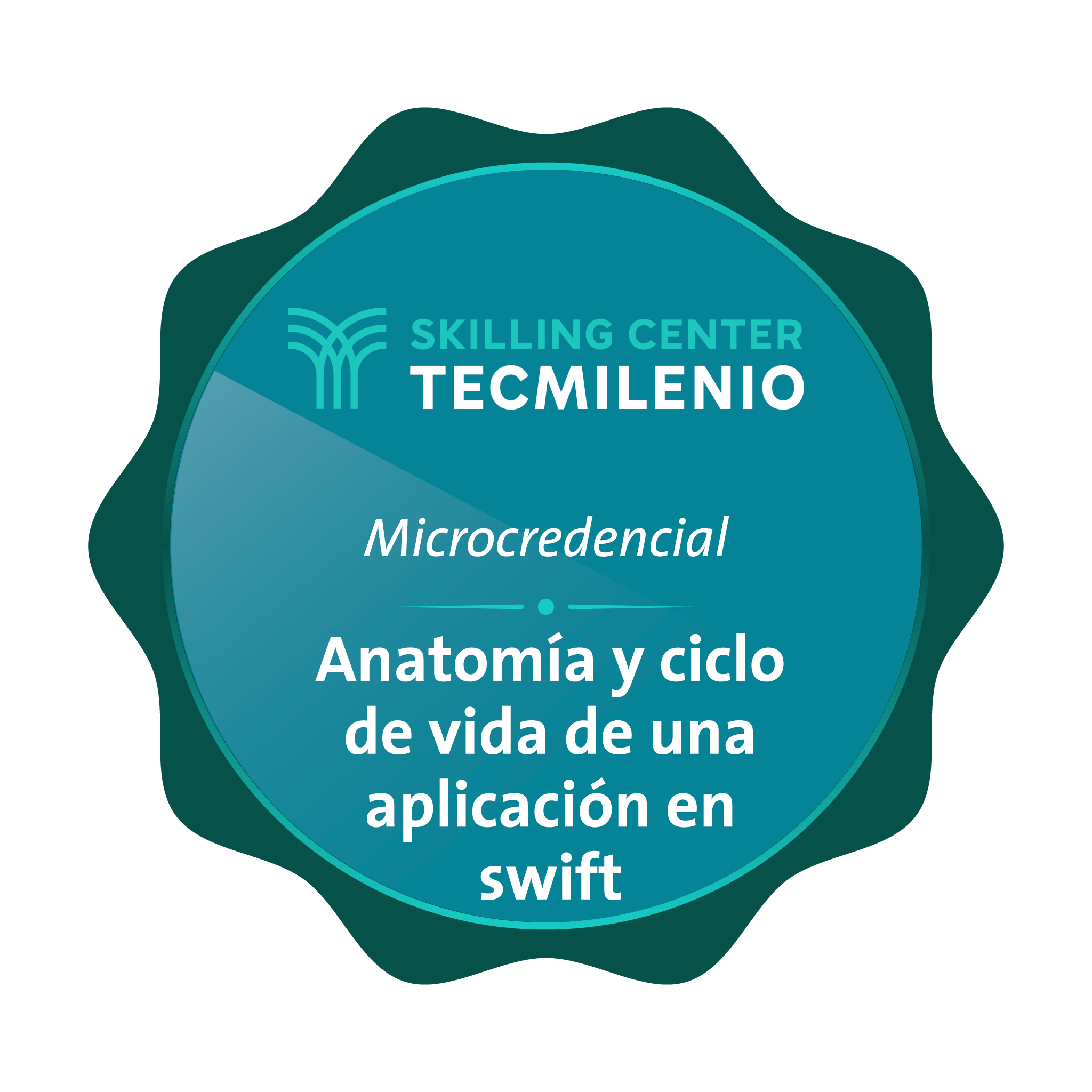 Microcredencial Anatomía y Ciclo de Vida de una Aplicación en Swift - Credly