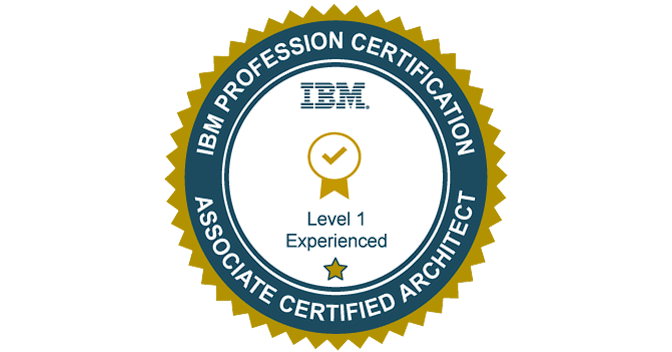 Architect Profession Certification - Level 1 Experienced - Credly