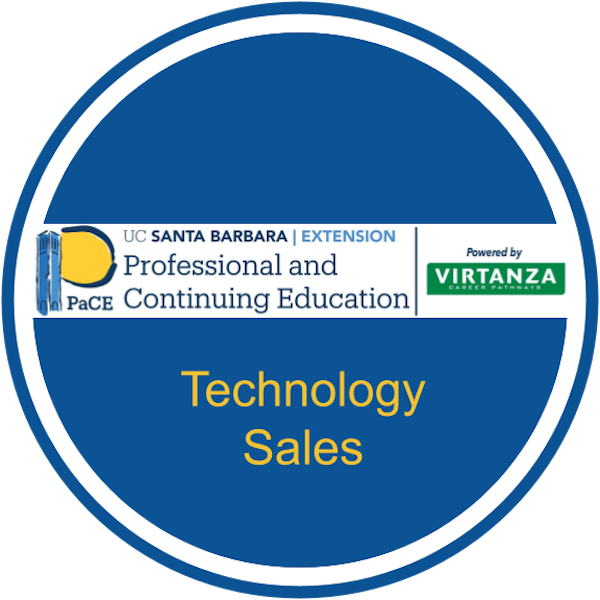 UCSB PaCE Technology Sales Certificate - Credly