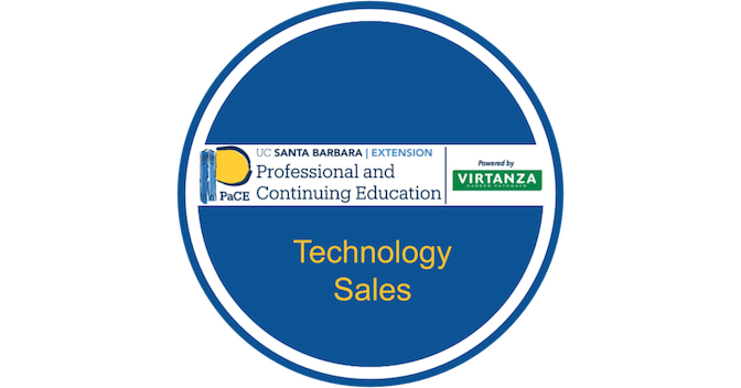 UCSB PaCE Technology Sales Certificate - Credly