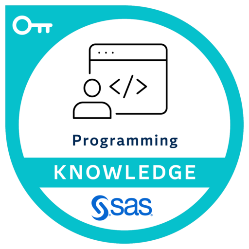 SAS SQL Essentials Knowledge Badge - Credly