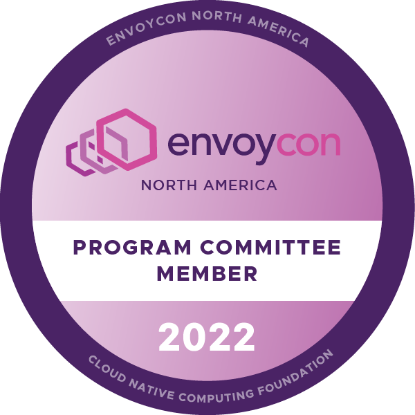 EnvoyCon North America 2022 Program Committee Member Badge - Credly