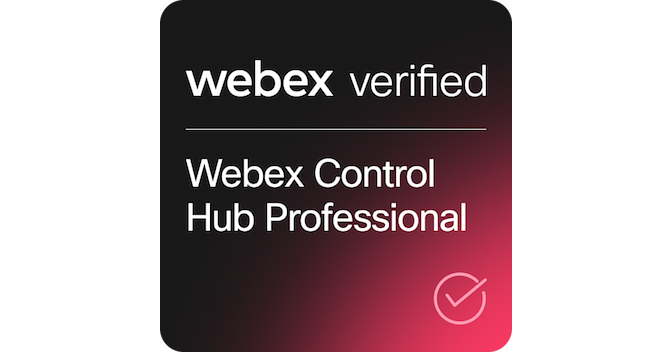 Webex Control Hub Professional - Credly