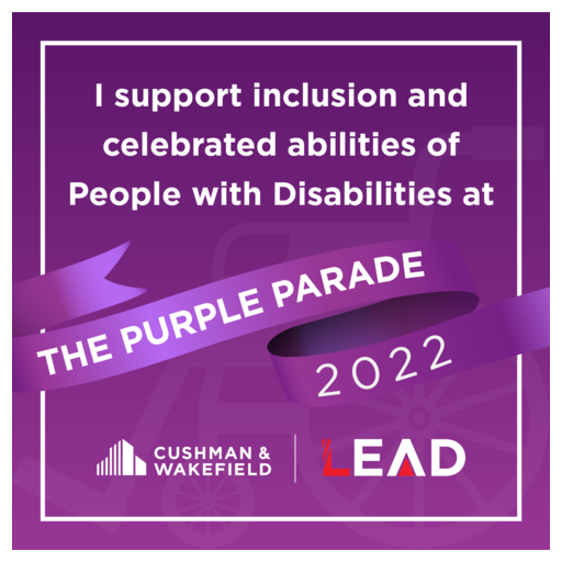 The Purple Parade 2022 - Credly