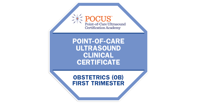 POCUS Certification Academy™ Obstetrics (OB)/First Trimester Point-of ...
