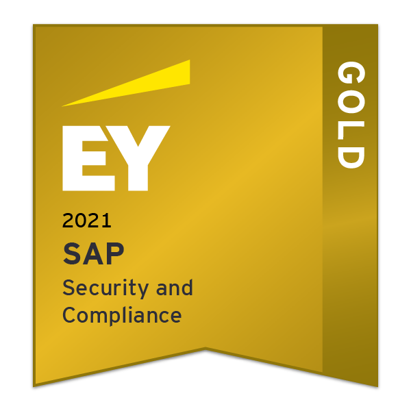 EY SAP - Security & Compliance - Gold (2021) - Credly