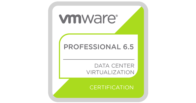 VMware Certified Professional 6.5 – Data Center Virtualization - Credly