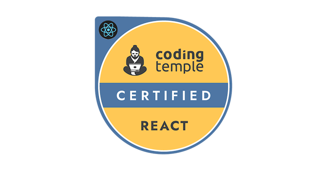 React Certified - Credly