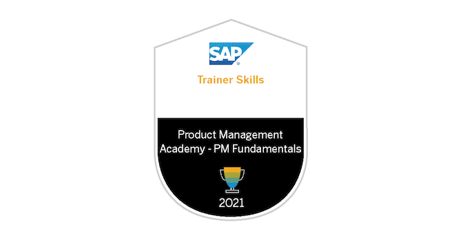 Trainer Skills 2021 - Product Management Academy - PM Fundamentals - Credly