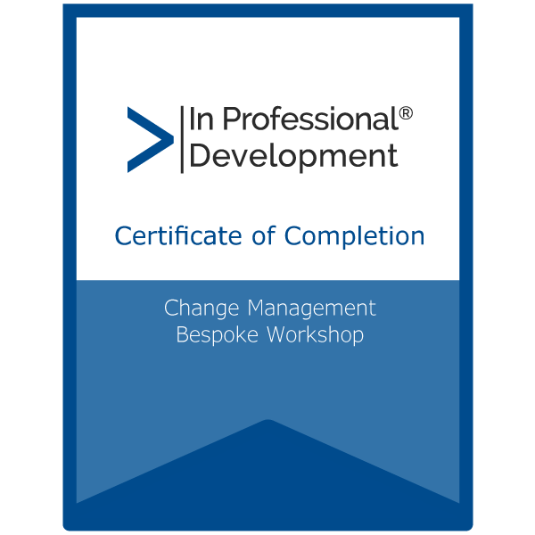 Change Management Bespoke Workshop - Credly