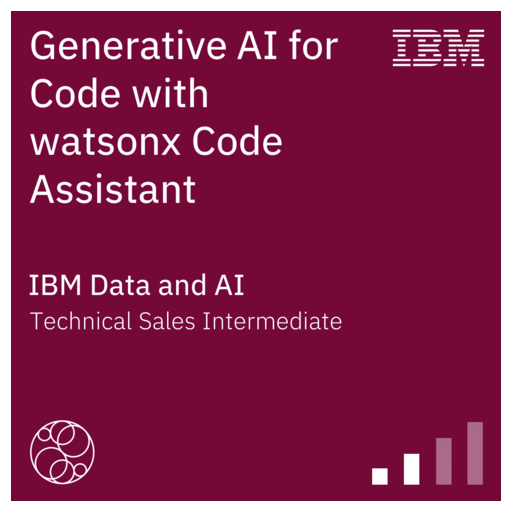Generative AI for Code with watsonx Code Assistant Technical Sales ...