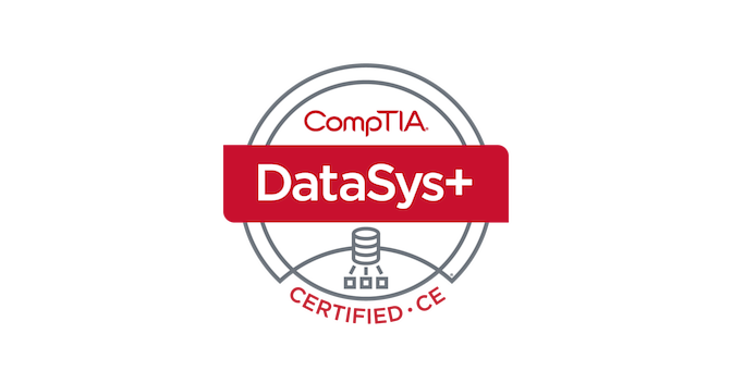 CompTIA DataSys+ ce Certification - Credly