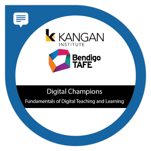 Digital Champions - Fundamentals of Digital Teaching and Learning - Credly