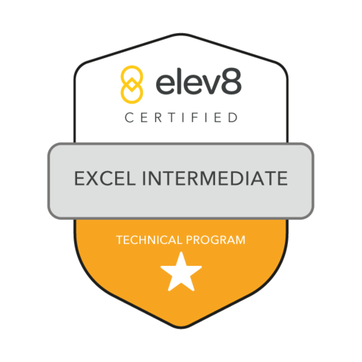 EXCEL INTERMEDIATE Technical Program - Credly